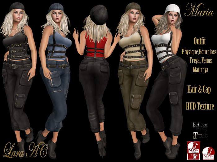 Second Life Marketplace Lara Ac Outfit Maria